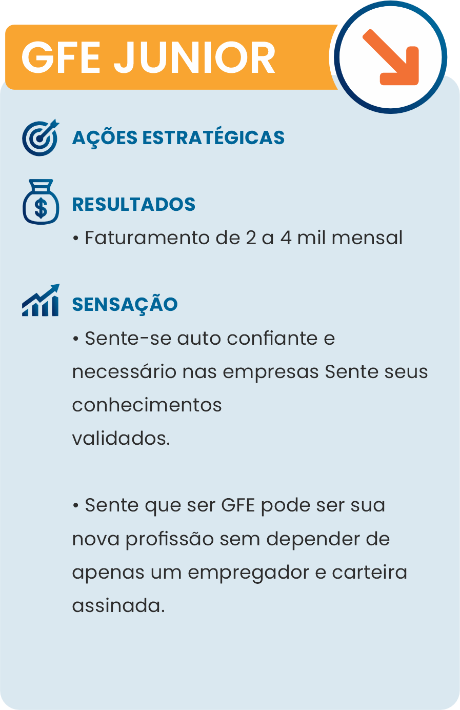 Seja um GFE